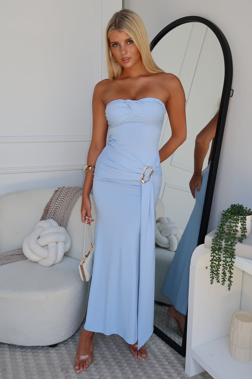 TATUM MAXI DRESS - BABY BLUE – zaliyaboutique